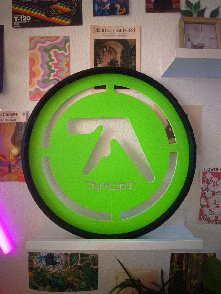 Aphex Twin Stencil by Meowsterkat | Download free STL model ...