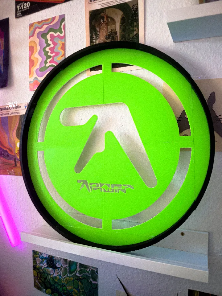 Aphex Twin Stencil by Meowsterkat | Download free STL model ...