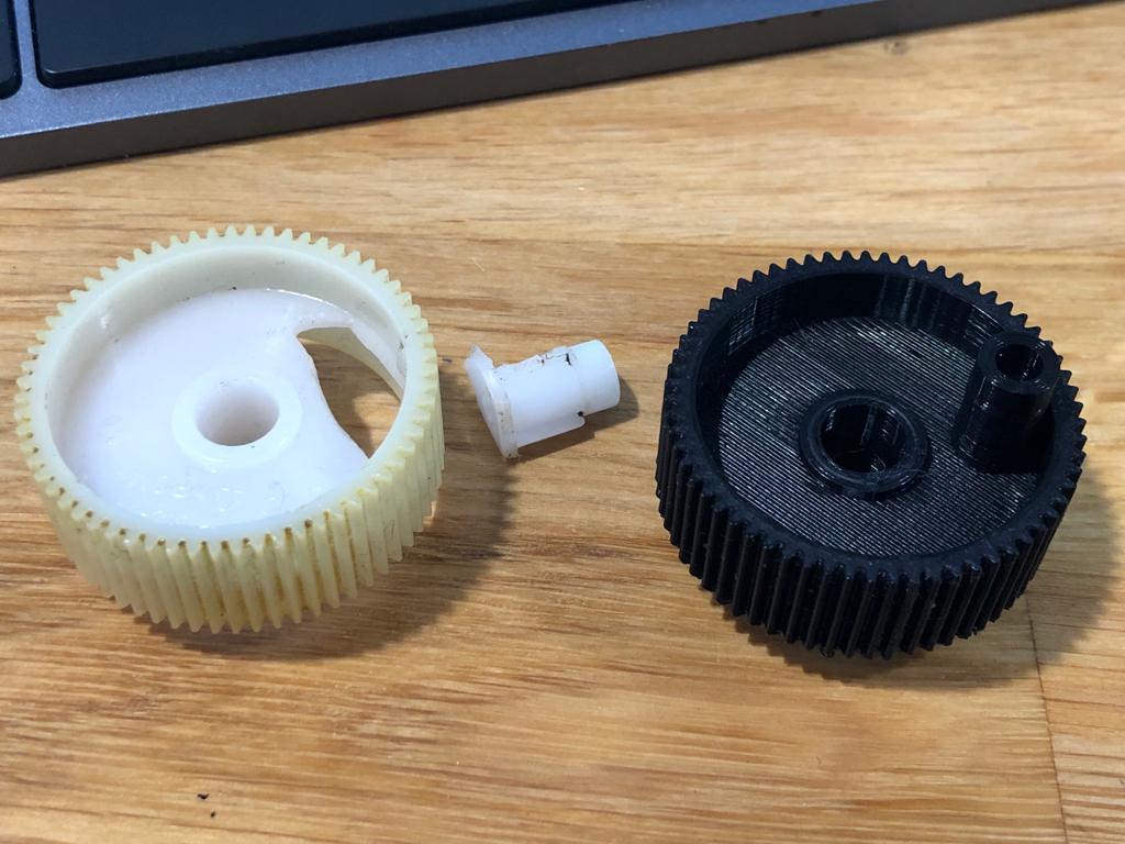 Oscillating fan gear by eMortal | Download free STL model | Printables.com