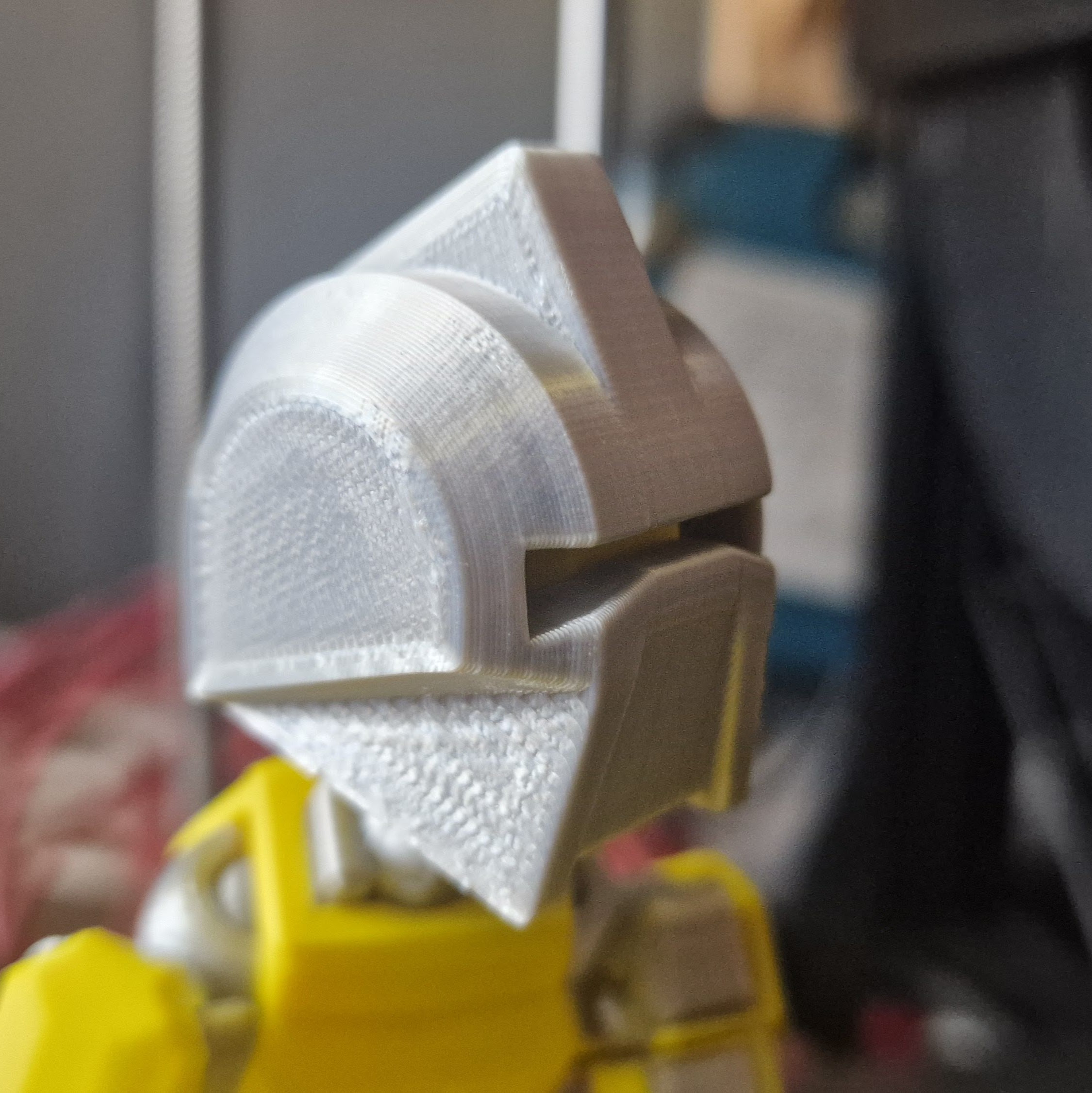 Dummy 13 Cylon Centurion Helmet by Pugwash | Download free STL model ...