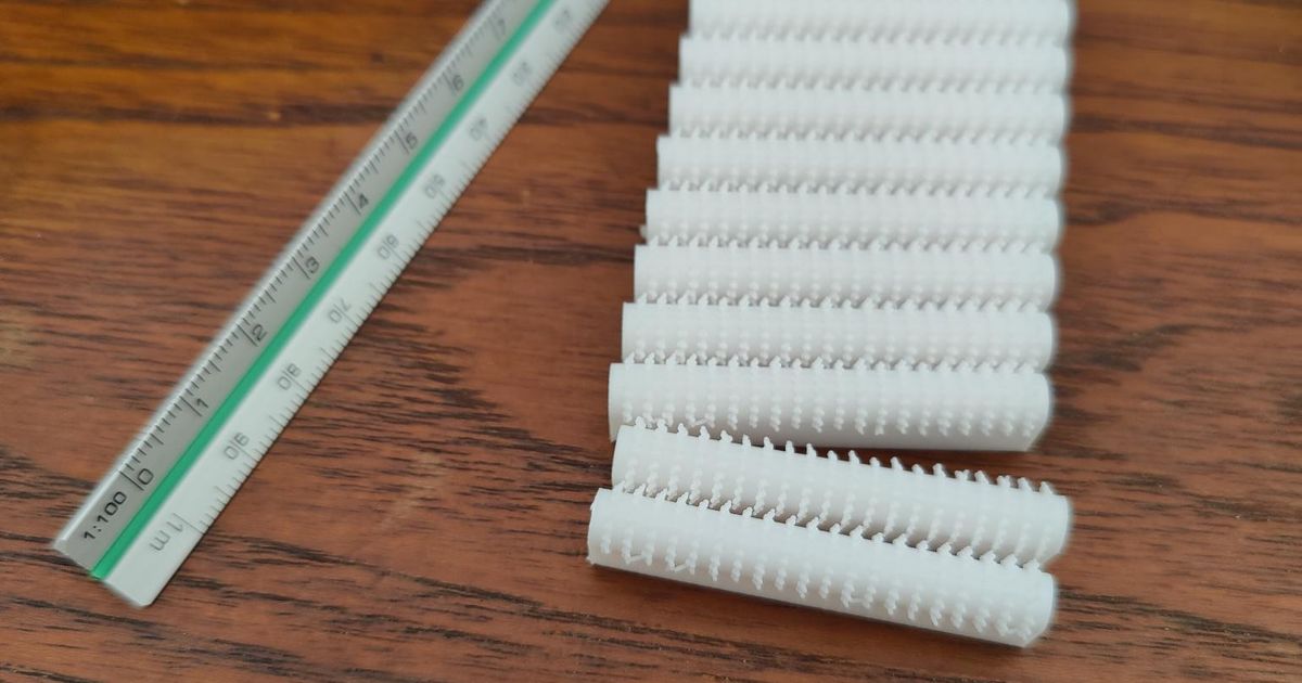 Gliders for loop curtains on wire by jowlo | Download free STL model ...