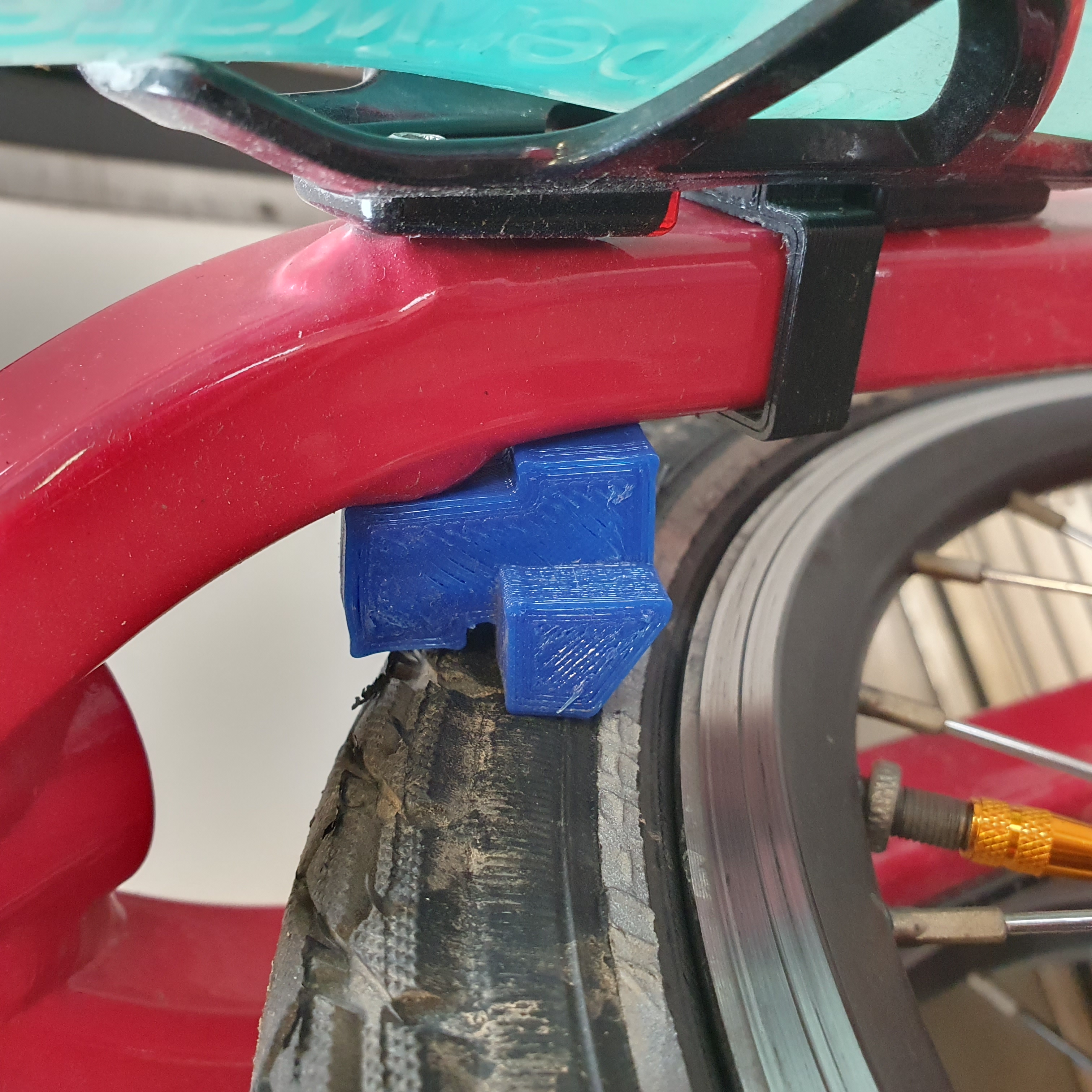Birdy Bike Front Wheel Fold Stopper by DIllY Daily | Download free STL ...