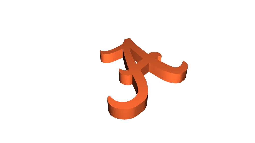 Alabama Logo by JeffTheBob | Download free STL model | Printables.com