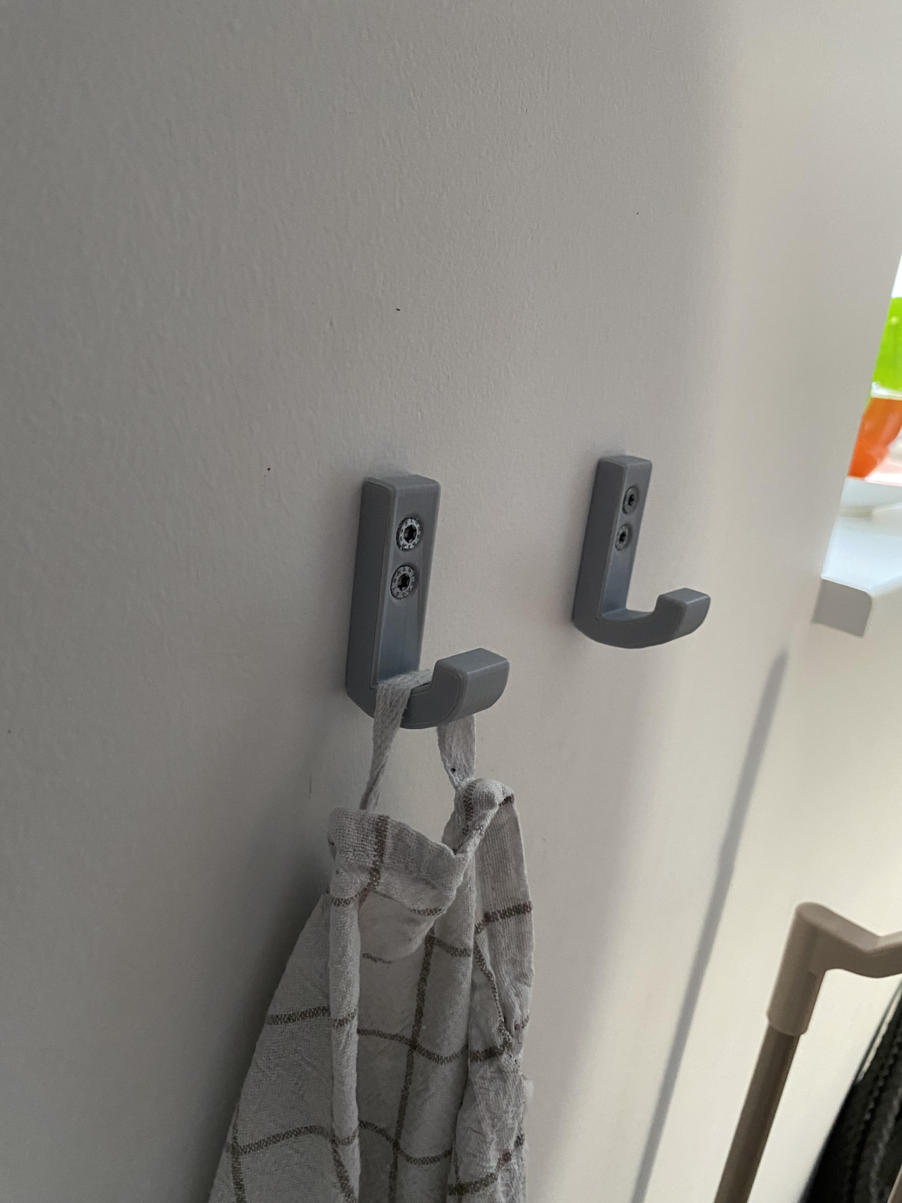 Simple Wall Hook by Kim Krausfeldt | Download free STL model | Printables.com