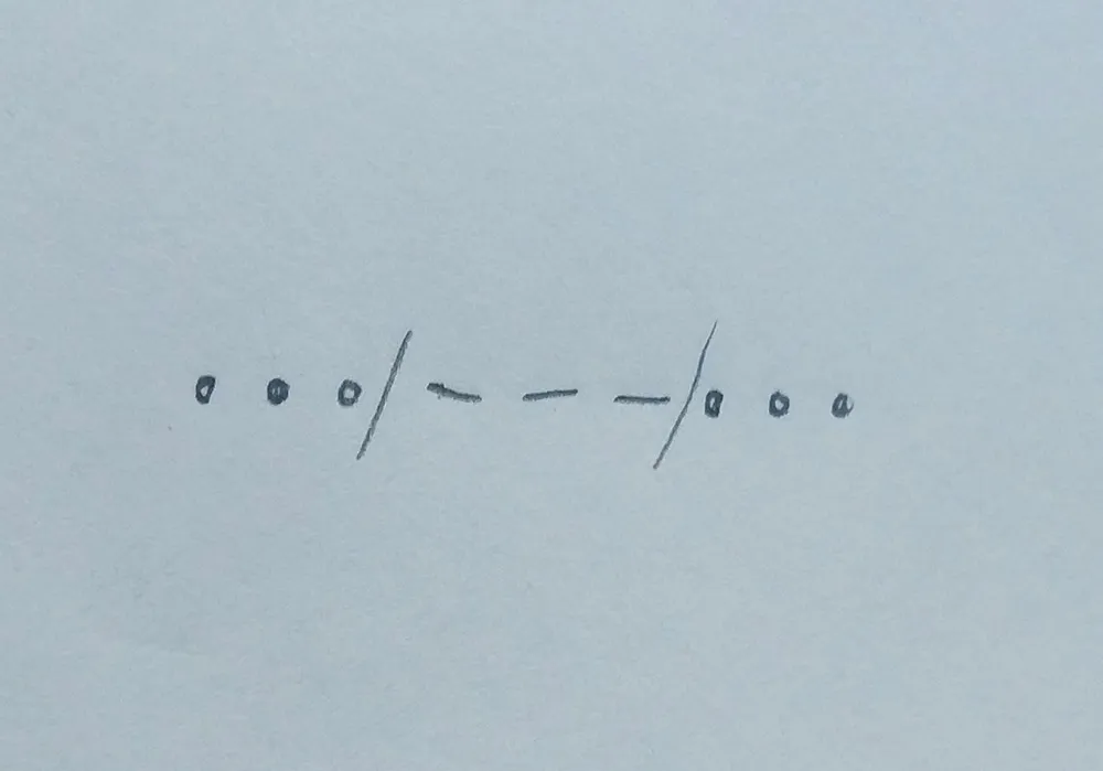 Morse code template by tomas | Download free STL model | Printables.com