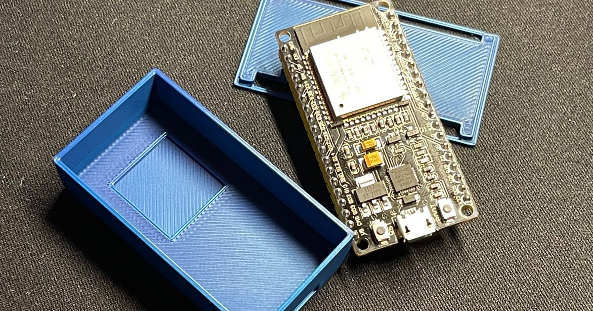 ESP32 NodeMCU Dev Kit C Case by sirprintalot | Download free STL model ...