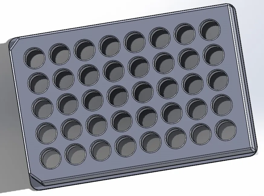 Shaker tray for Eppendorf tubes by Araneus0390 | Download free STL ...