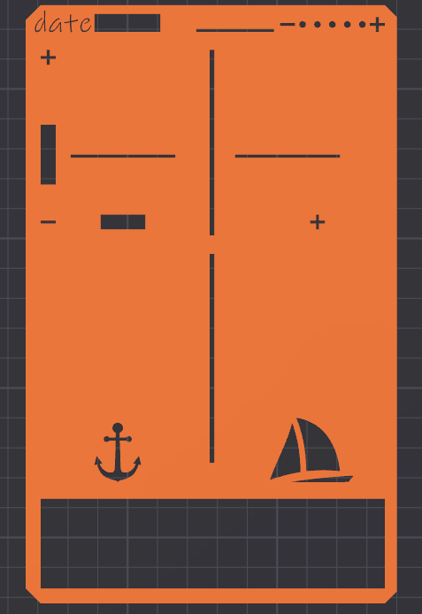 Sails and Anchors - A daily journal stencil, motivation, reflection ...