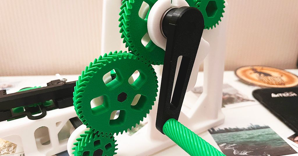 Handle for Manual Rewind for Filament Spool Switcher & Winder by Maxim ...