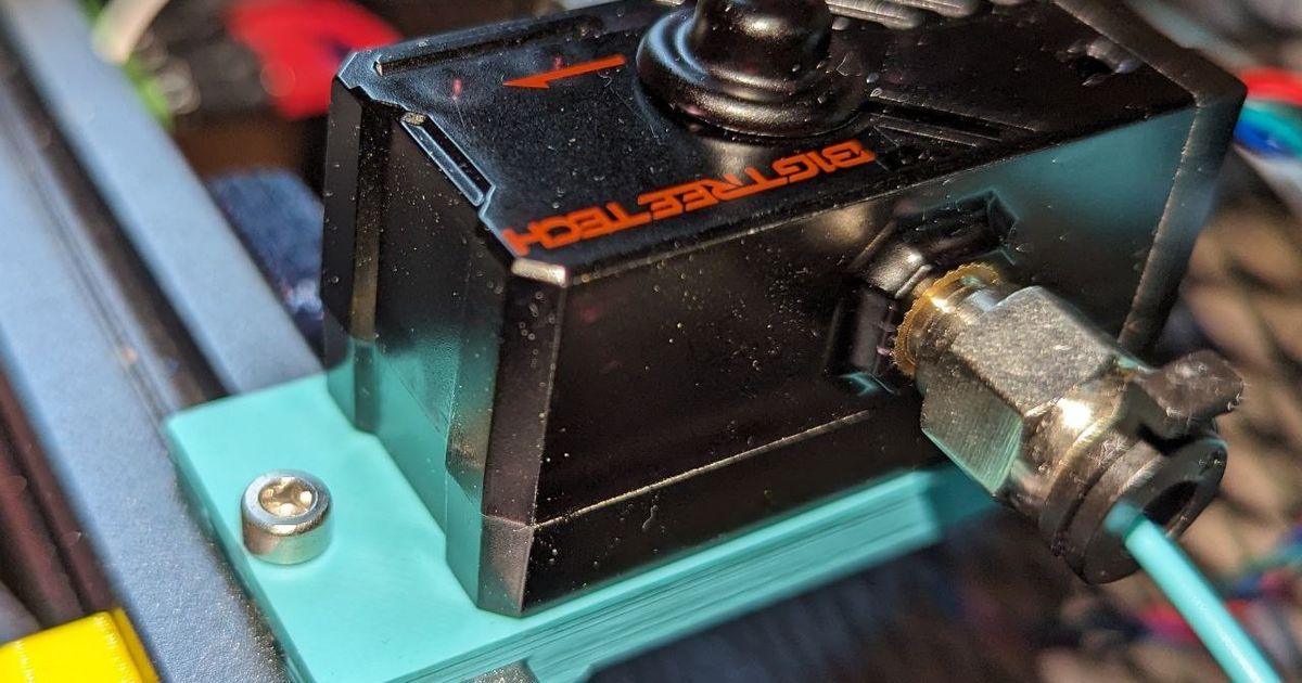 SFS v2 Filament sensor extrusion mount von ToyBear | Kostenloses STL ...