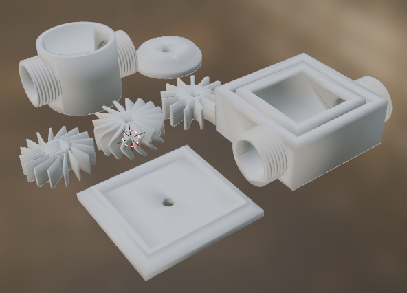 Impeller Enclosure by Onesimus Designs | Download free STL model ...