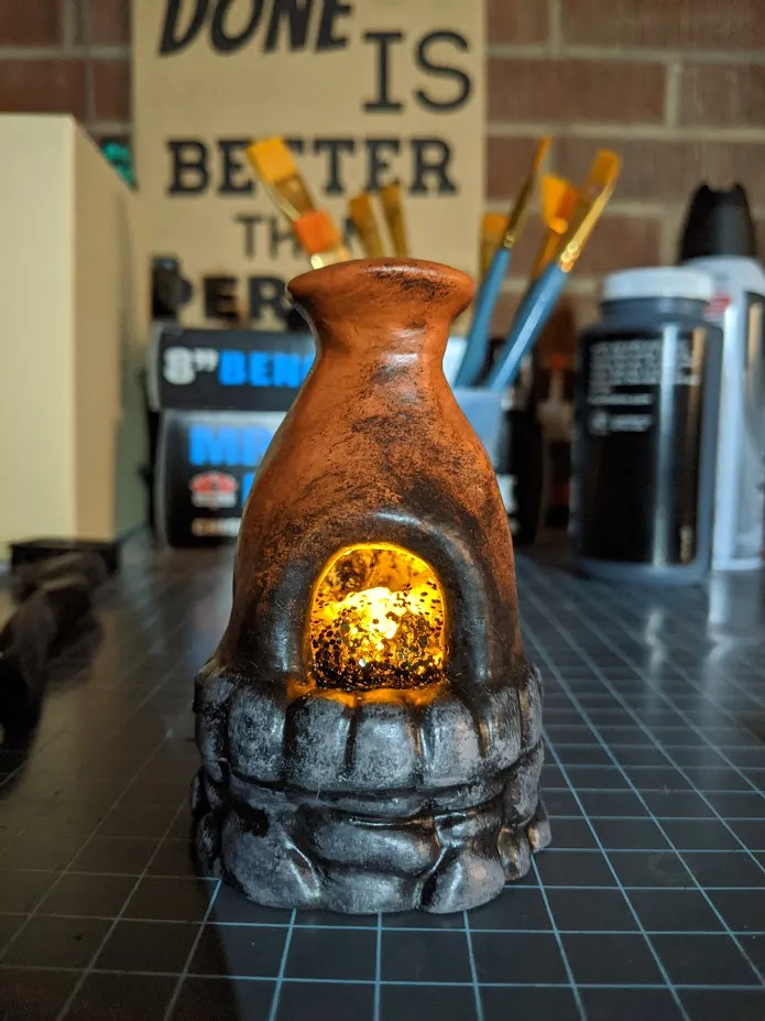 Rust Furnace - For LED Tealight Candle by TheMakersWorkbench | Download ...