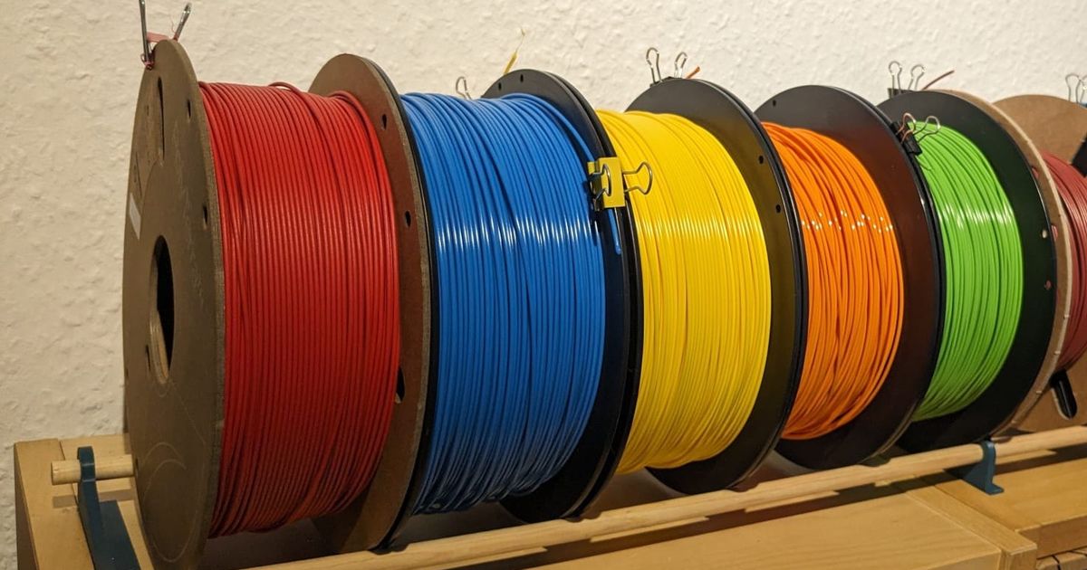 Easy Filament Storage (1kg and 250g spools) by Chris² | Download free ...