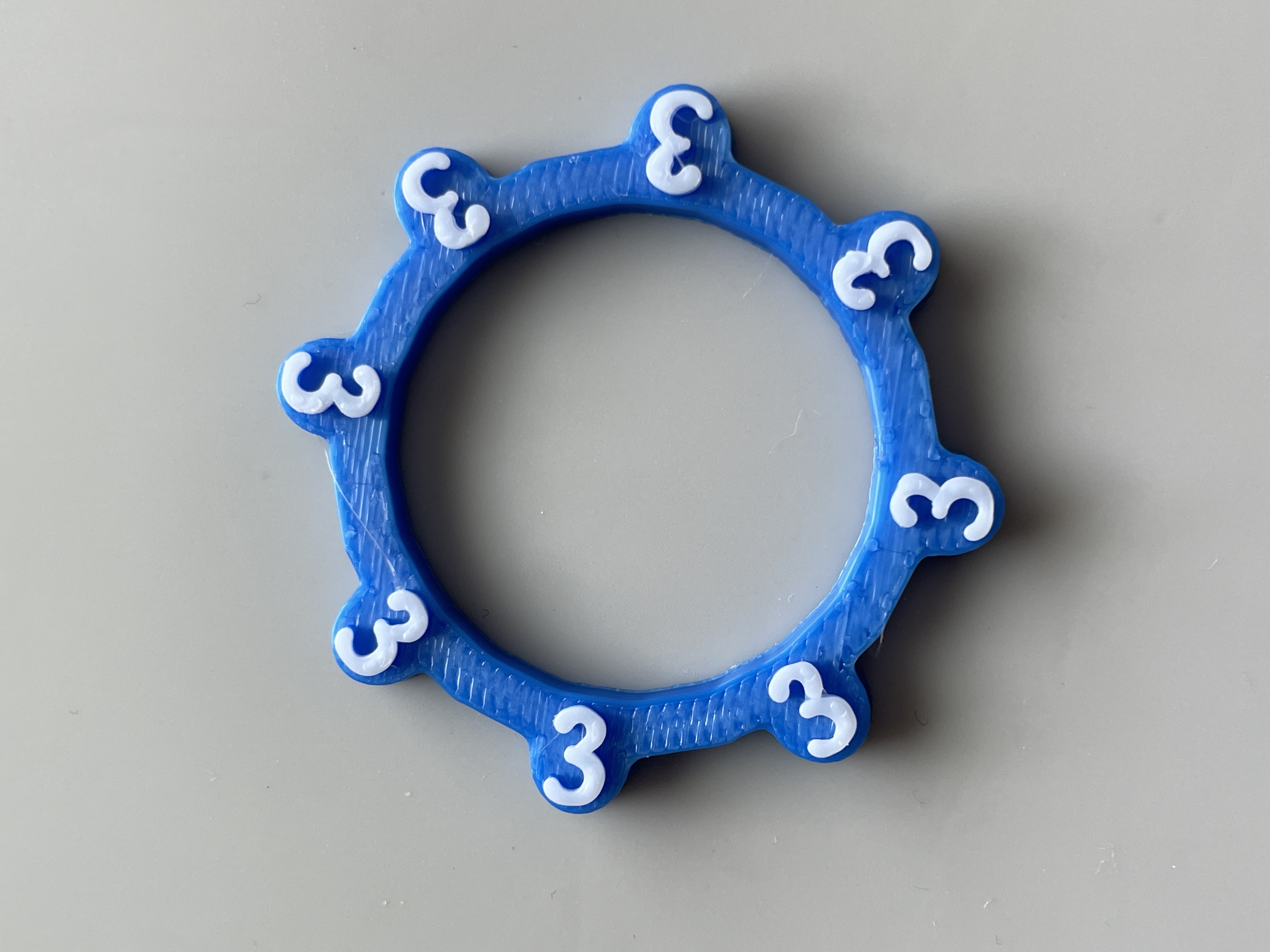 Numbered Status/Marker Rings for DND Miniatures by TheCraftedGeek ...