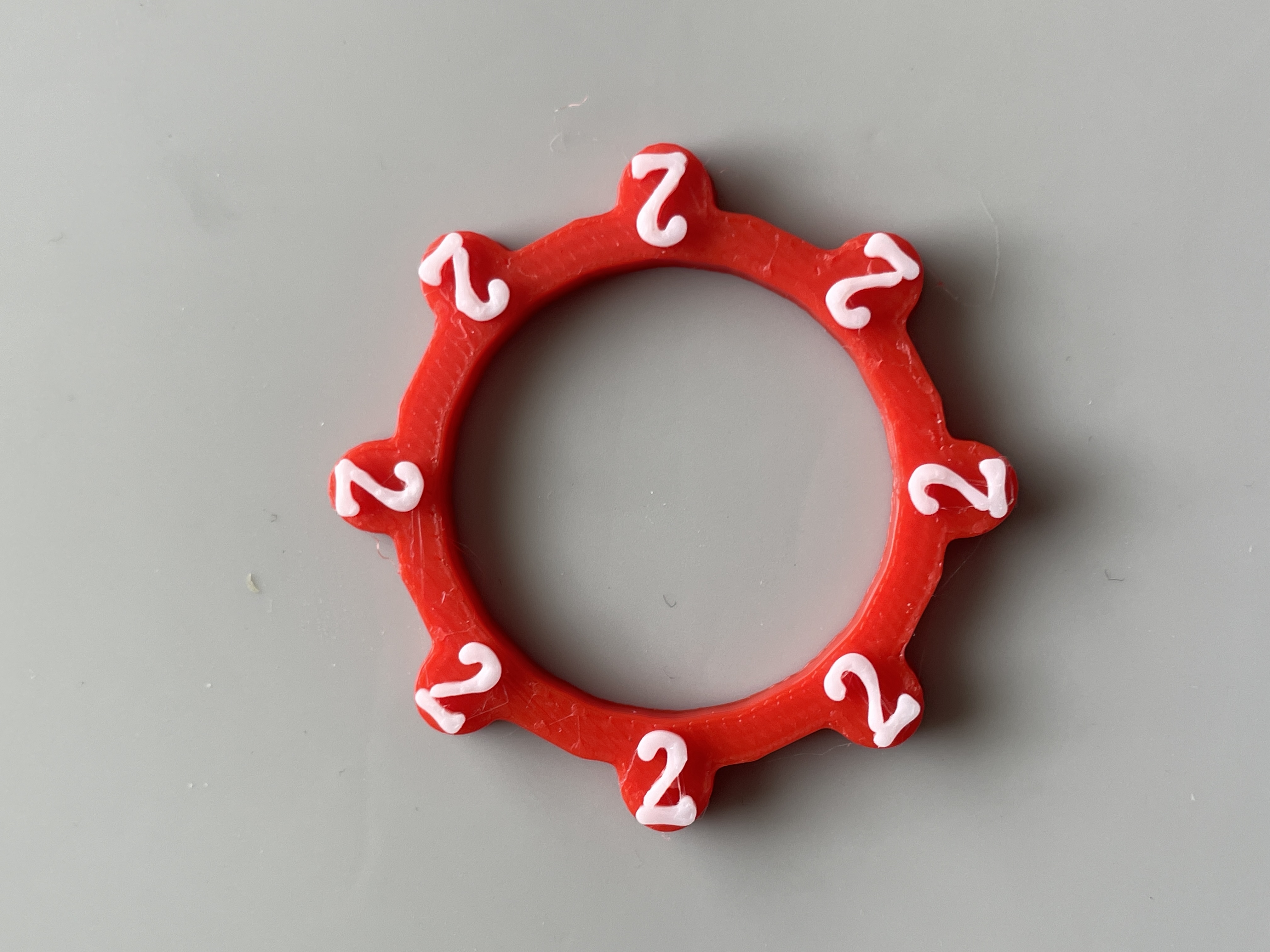 Numbered Status/Marker Rings for DND Miniatures by TheCraftedGeek ...