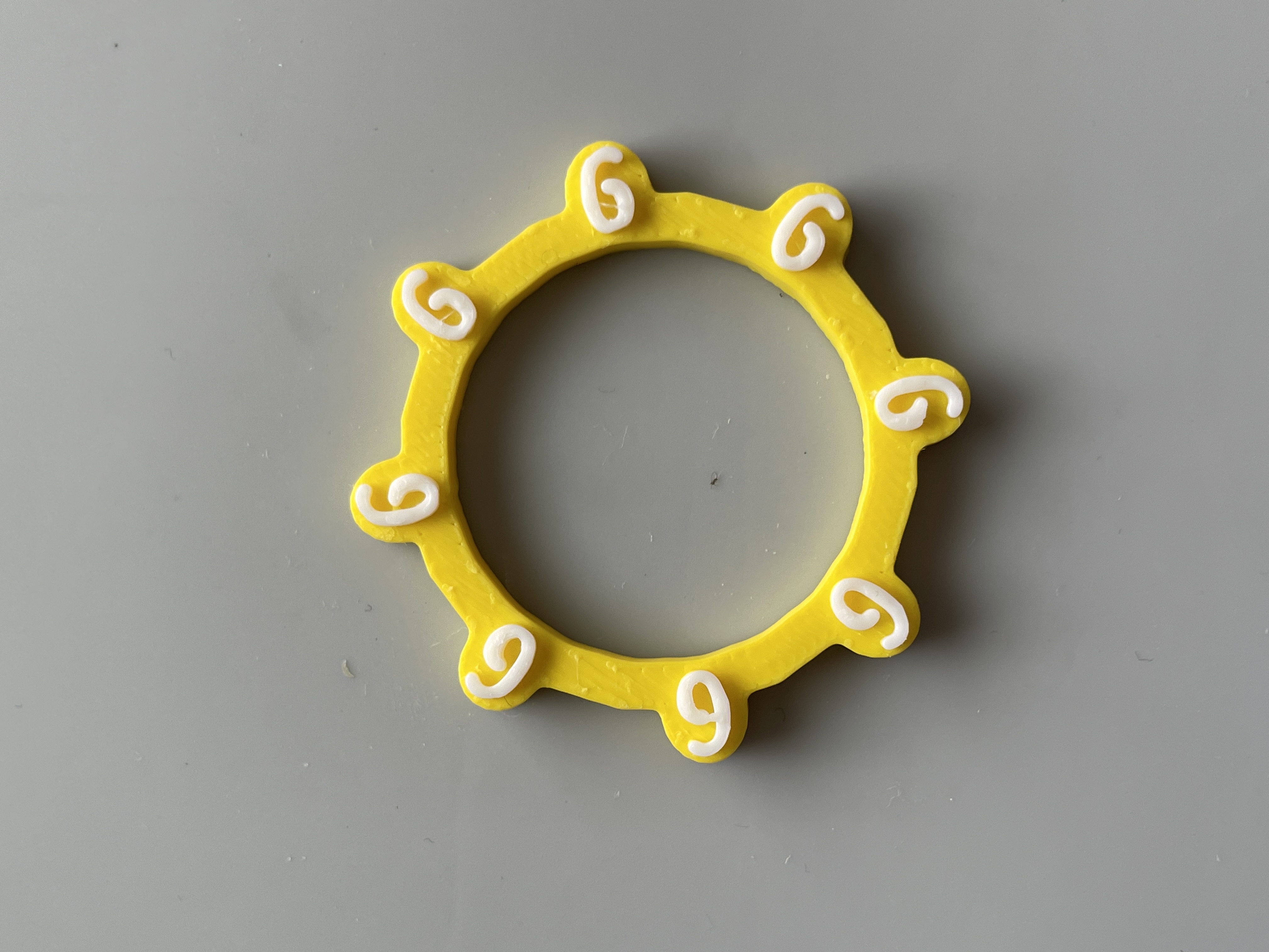 Numbered Status/Marker Rings for DND Miniatures by TheCraftedGeek ...