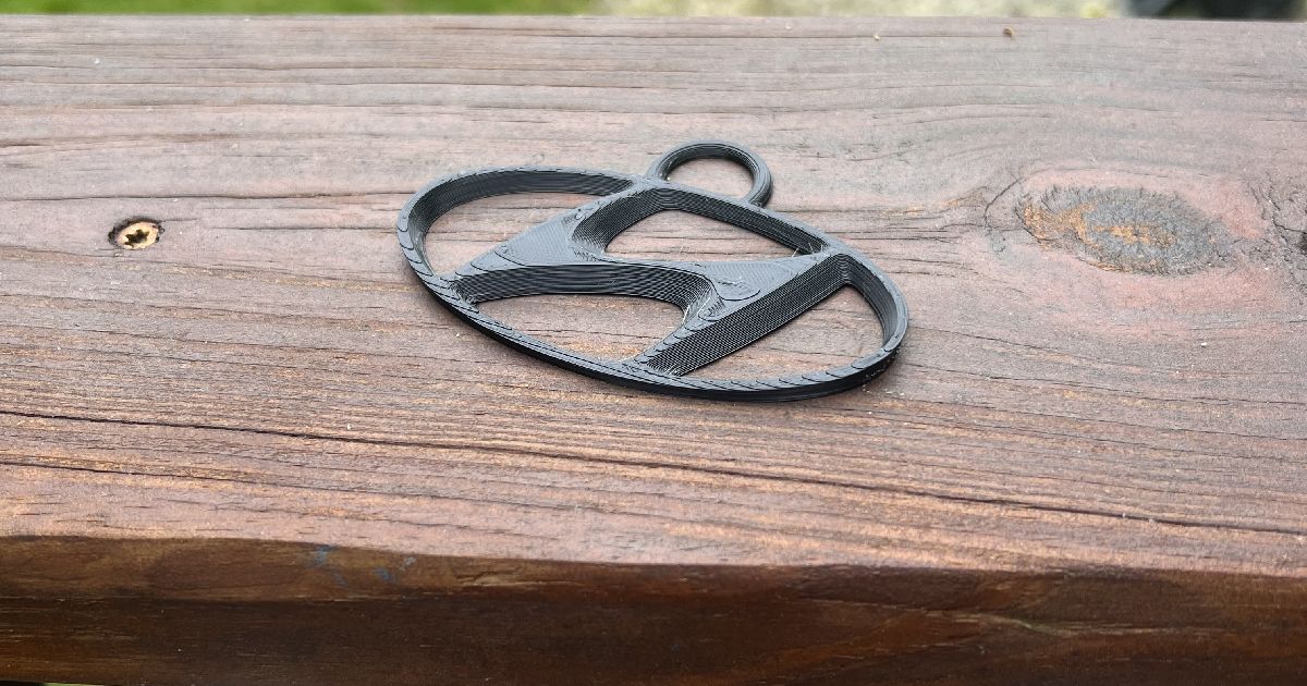 Hyundai Logo Keychain by That 1 3D Printer Nerd | Download free STL ...