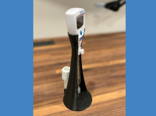 Hanna Halo2 pH probe holder by Filamental | Download free STL model ...