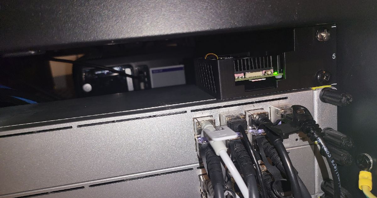 Raspberry Pi 5 rack mount case (Rear facing ports) by PrintyBoi493 ...