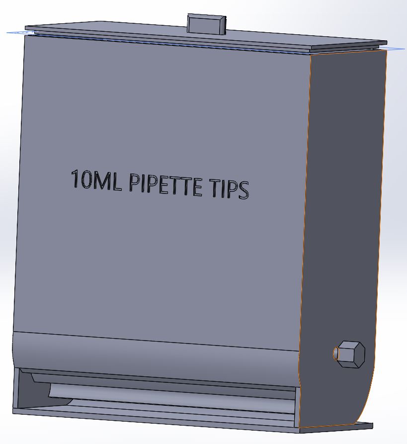 10ml pipette tip dispenser by Jesus Lerma | Download free STL model ...