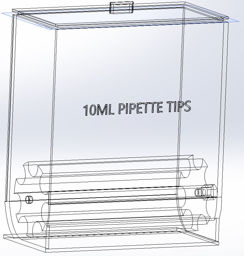 10ml pipette tip dispenser by Jesus Lerma | Download free STL model ...