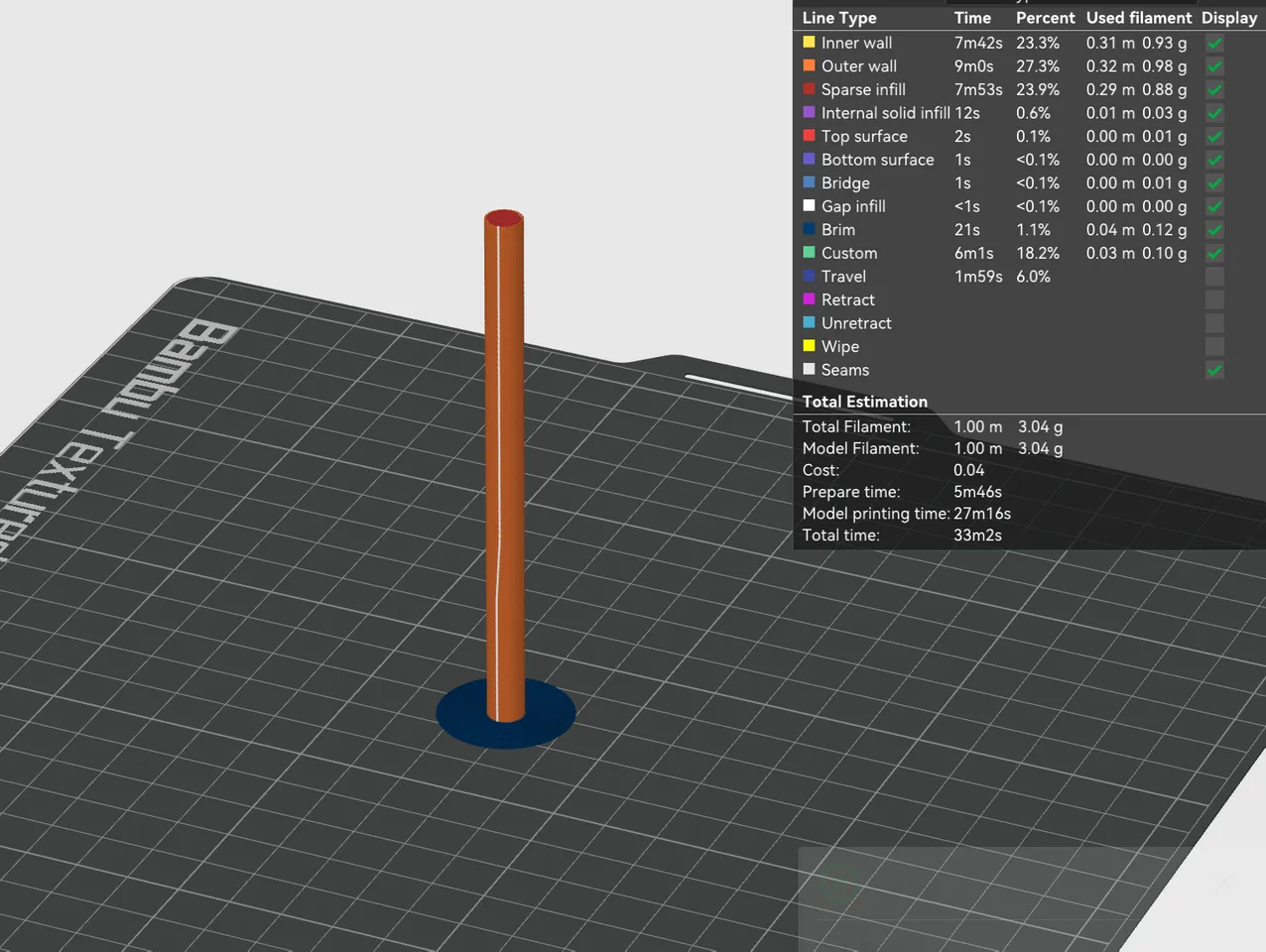 Hot Glue Gun Stick (3G of Filament) by Stickurama | Download free STL ...