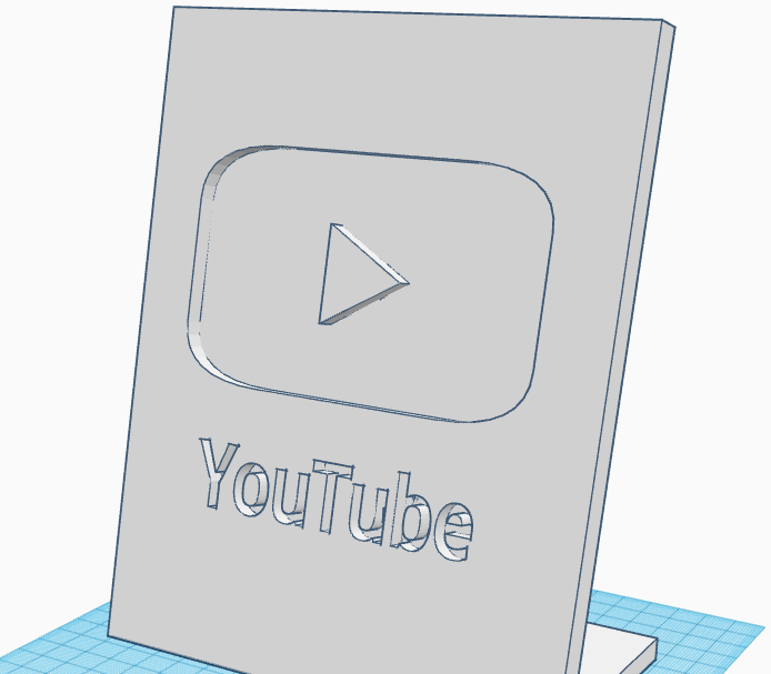 youtube by Alejandro The Gecko | Download free STL model | Printables.com