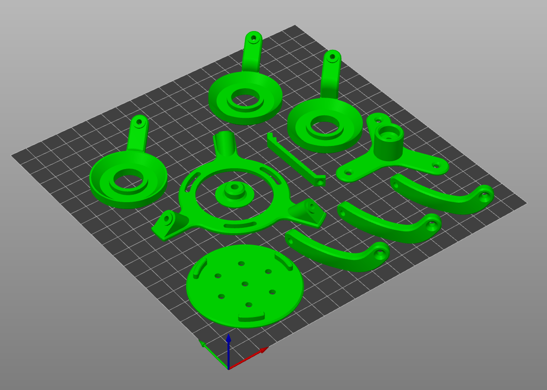 Spherical Parallel Base. by cadmod | Download free STL model ...