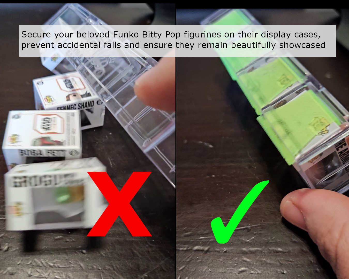 Funko Bitty Pop Display Case Guard by hdrodel | Download free STL model ...