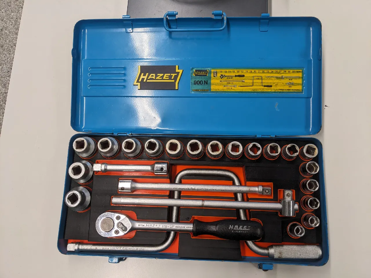 Hazet 1/2 inch drive set by gedrucktHESS | Download free STL model ...