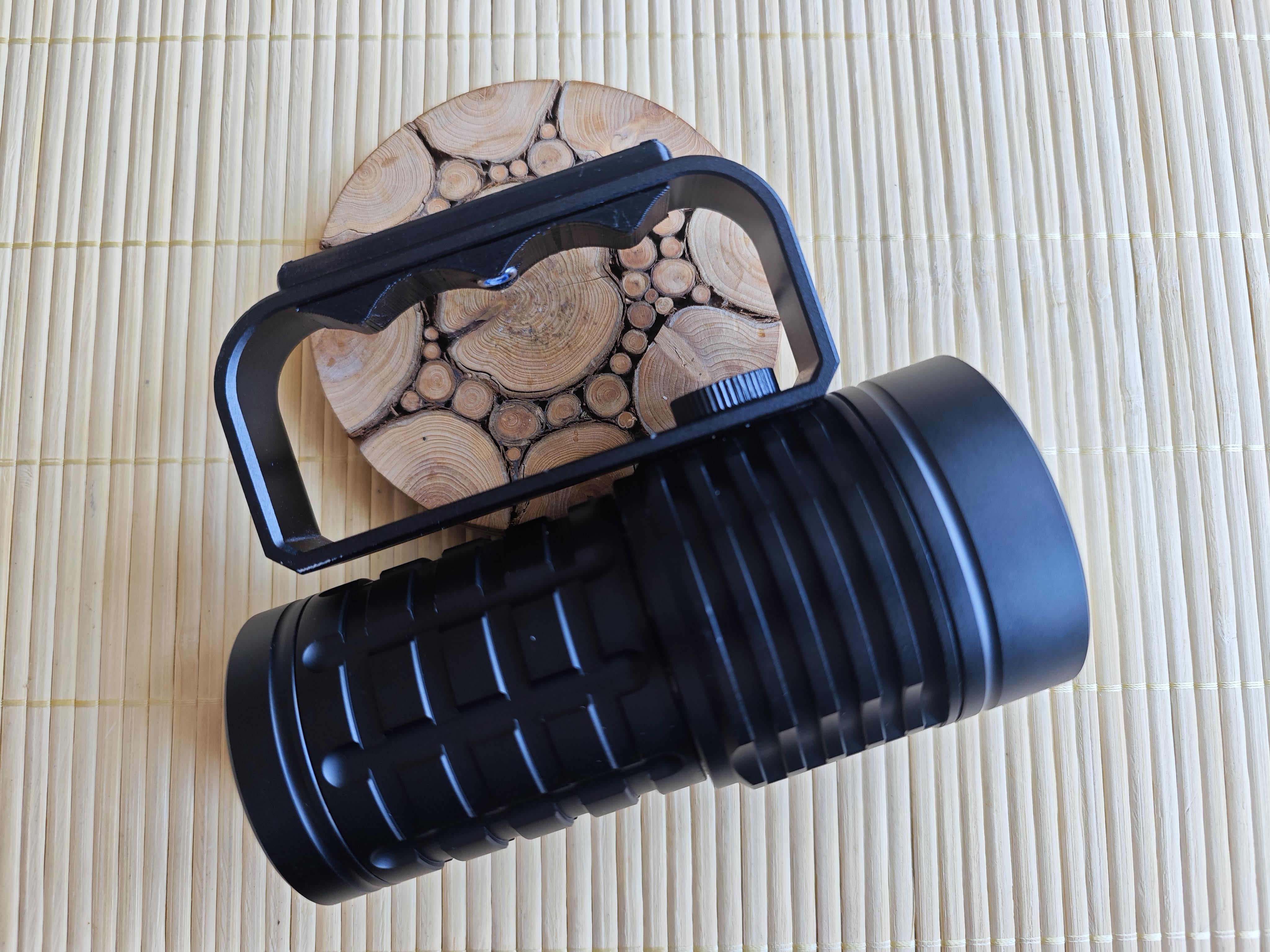 Fingers adaptation for flashlight handle by dnshlk | Download free STL ...