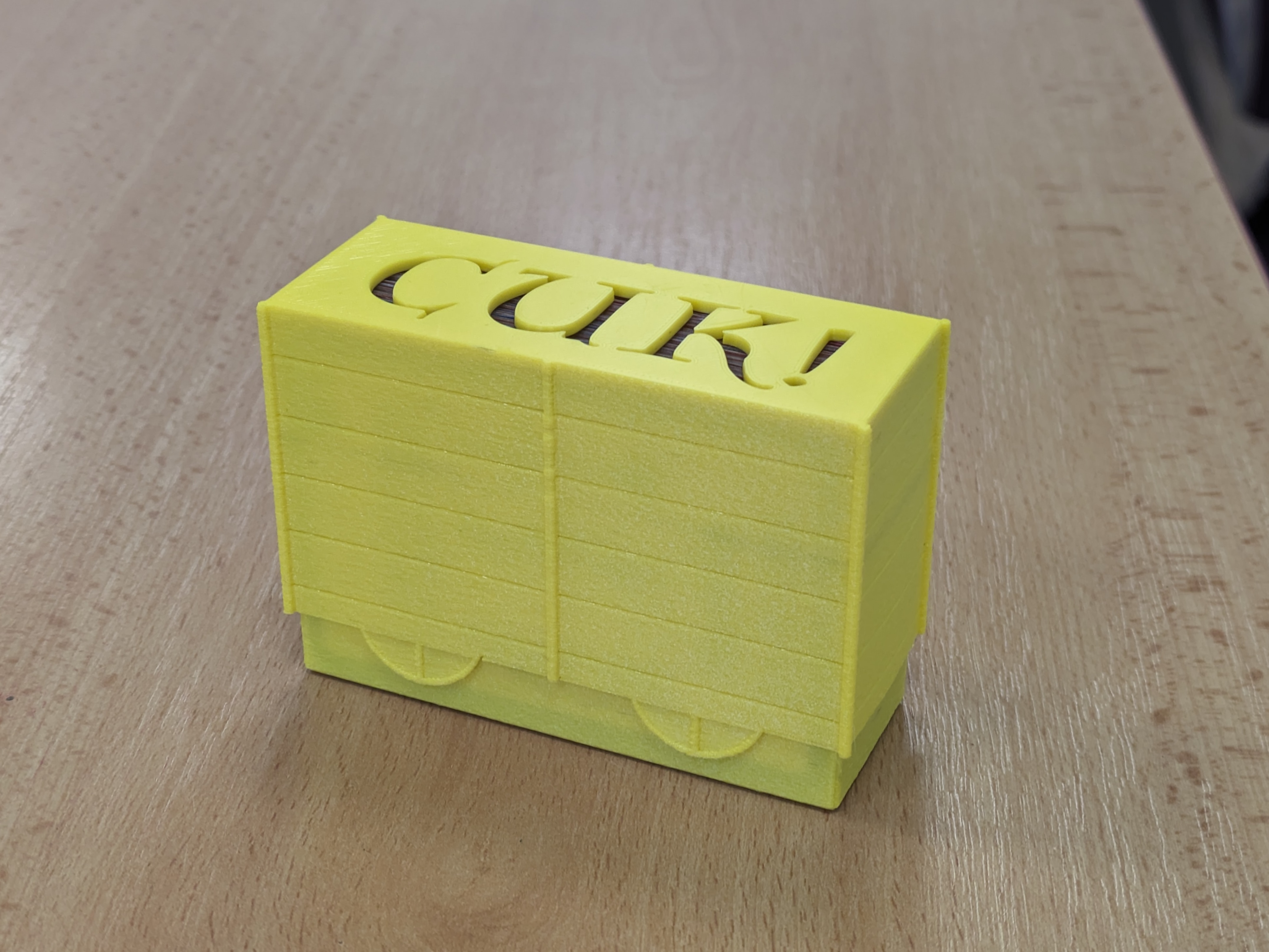 Krabička pro hru CUK! by Juda Kaleta | Download free STL model ...