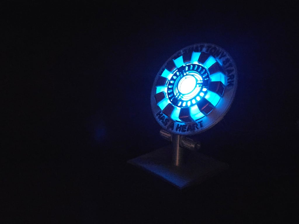 Arc Reactor (Palladium) with stand & RGB SMART LED lighting by Rogue_72 ...