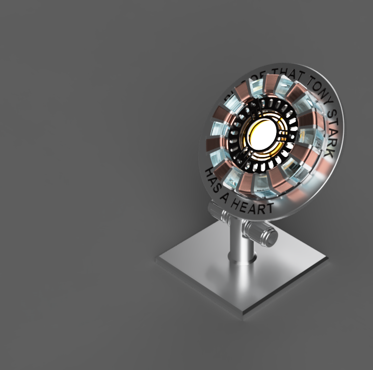 Arc Reactor (Palladium) with stand & RGB SMART LED lighting by Rogue_72 ...