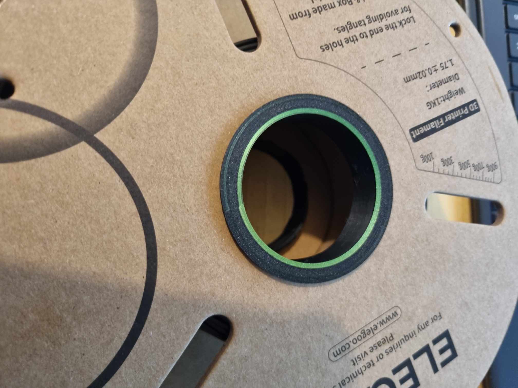 Cardboard spool holder, roller / slider by inoss 8pl | Download free ...