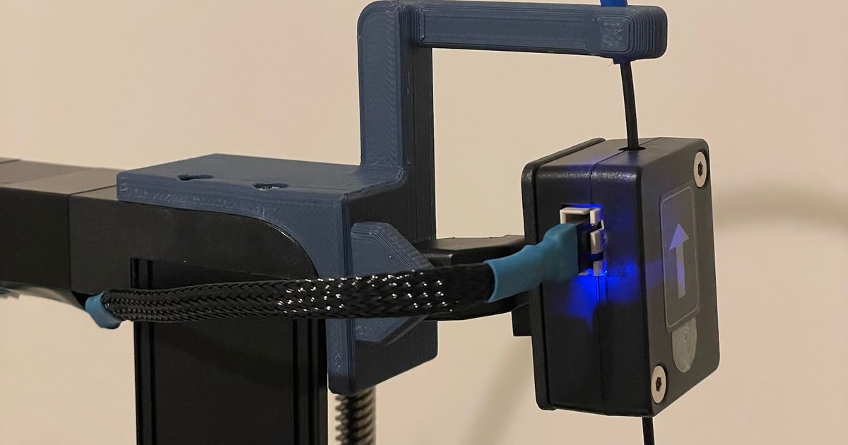 Creality Ender V3 KE Filament Run Out Sensor Side Relocation par John ...