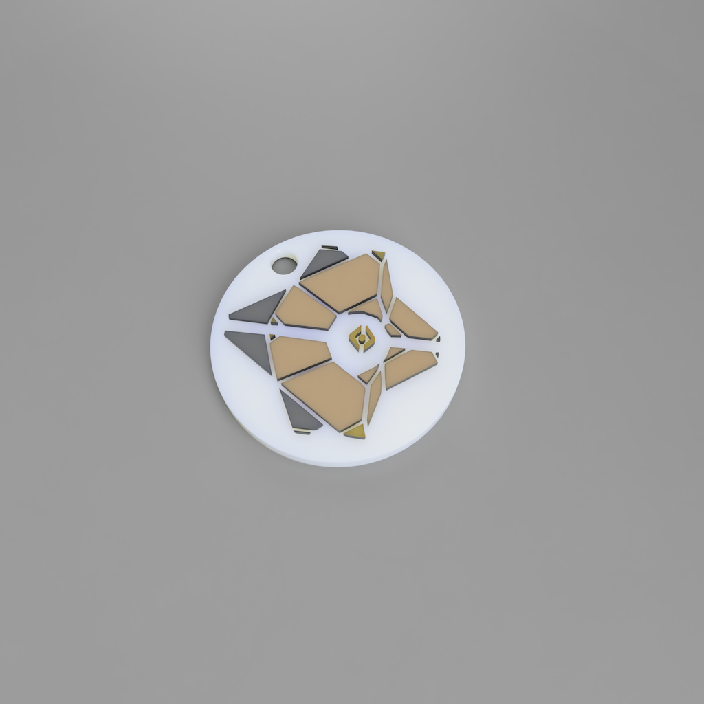 Destiny Ghost Keychain by Bingo XXIII | Download free STL model ...
