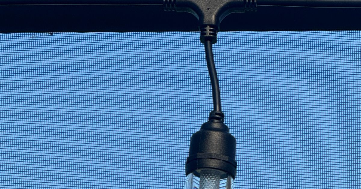 Outdoor LED String Light Mount by Mike Lugo | Download free STL model ...