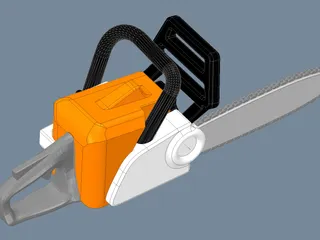 Chainsaw 1/10 v2 by Zax | Download free STL model | Printables.com
