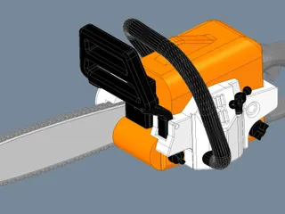 Chainsaw 1/10 v2 by Zax | Download free STL model | Printables.com