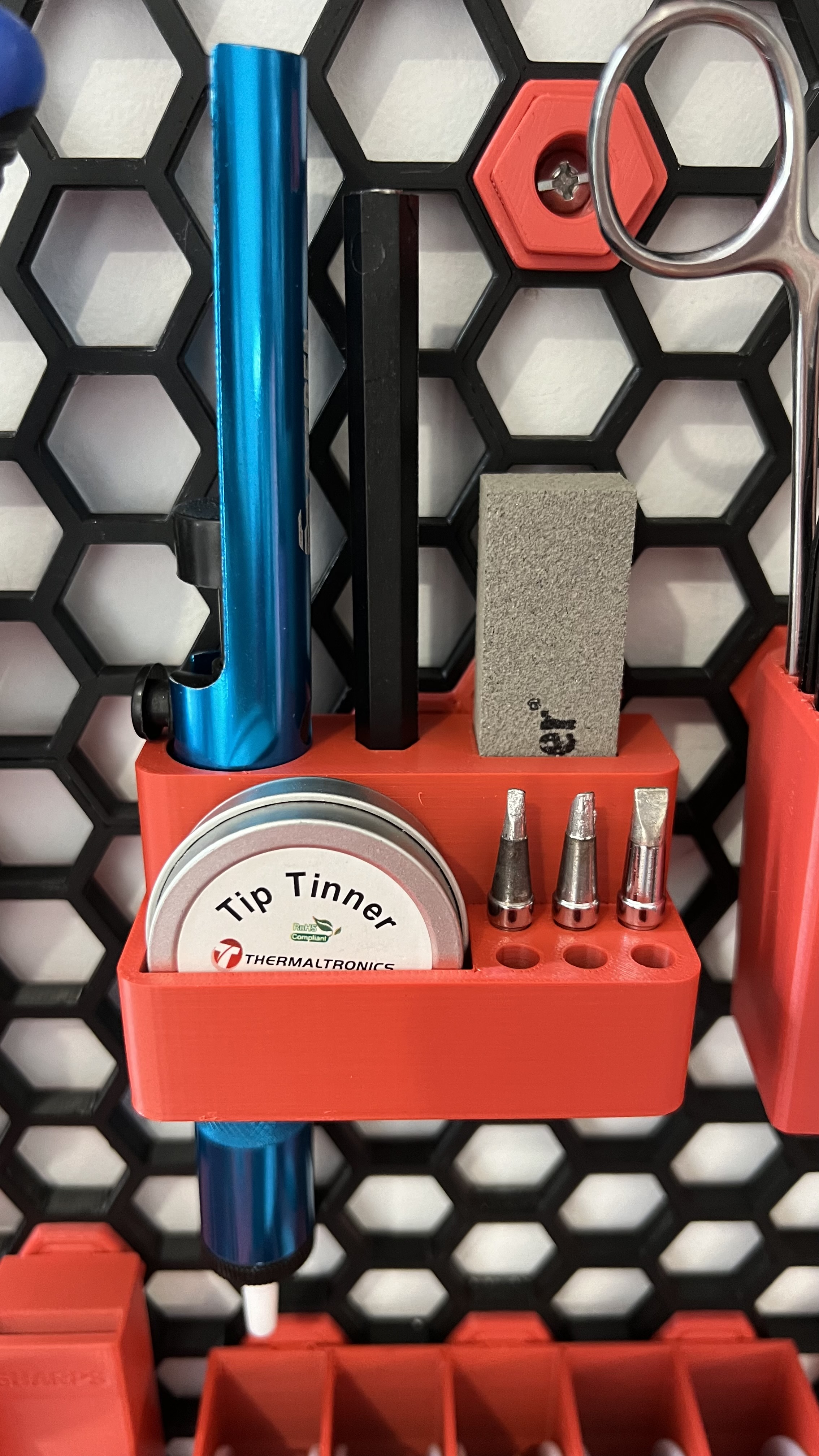 HSW Weller Solder Rack by bodgerator | Download free STL model ...