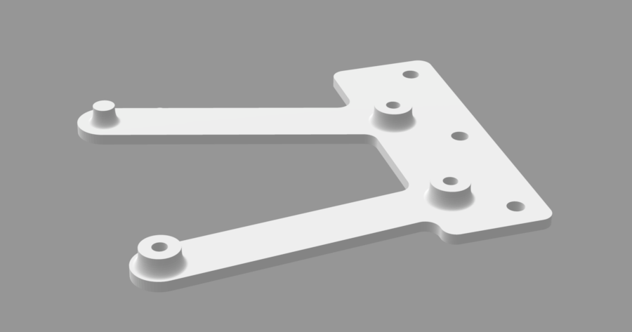 Arduino Uno Flat Mount by Blue Robotics | Download free STL model ...