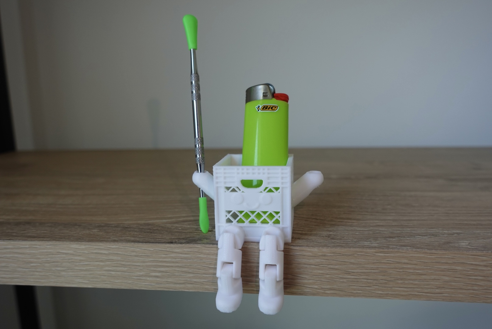 Articulated Mini Crate Buddy by MysticMesh3D | Printables Store