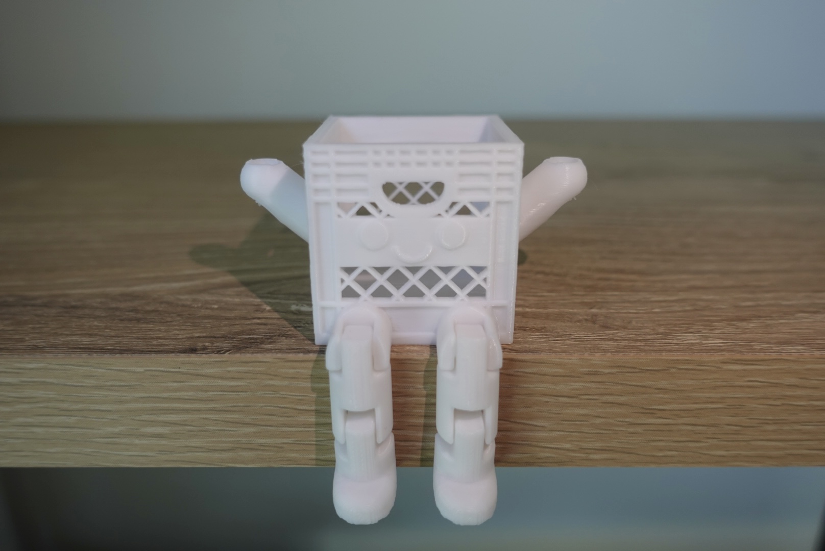 Articulated Mini Crate Buddy by MysticMesh3D | Printables Store