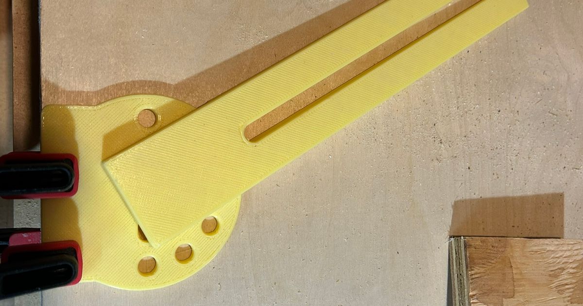 Router Fan Carving Jig remix by middleagedspread | Download free STL ...