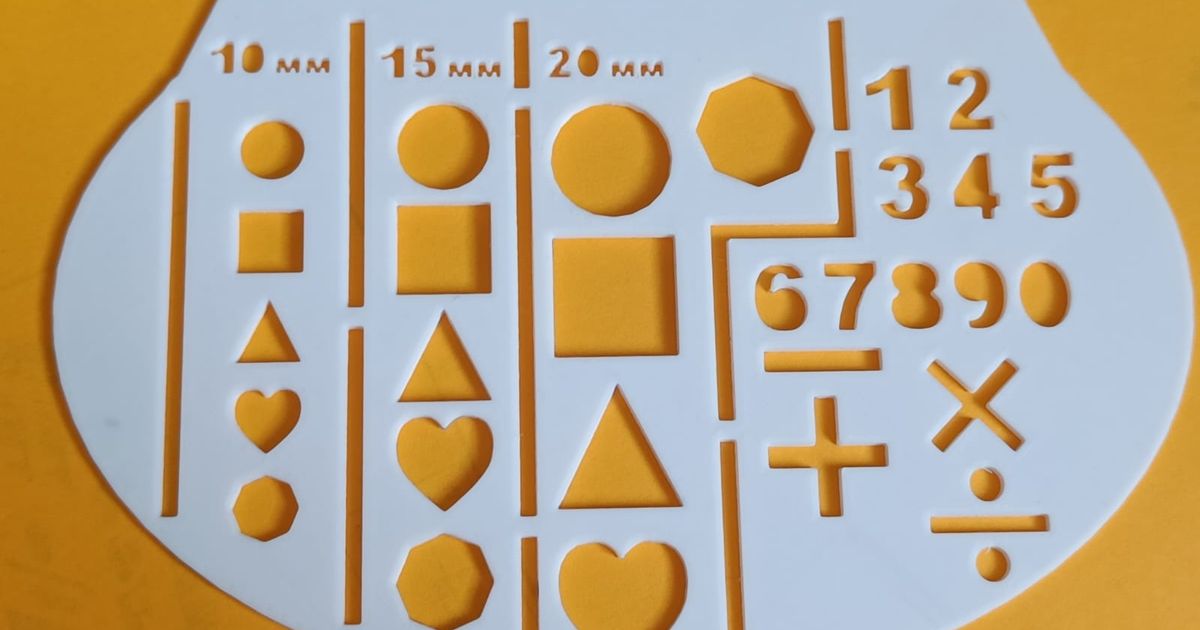 Trancing template by JerryCheese | Download free STL model | Printables.com