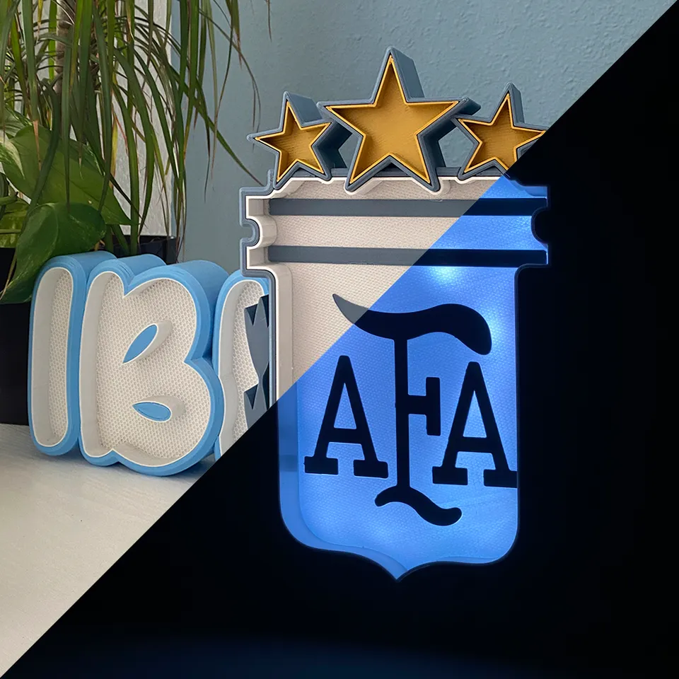 Argentina Lamp by Leadeden | Download free STL model | Printables.com