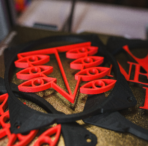 EVANGELION UNIT - 02 FAN COVER 120 MM by EazY | Download free STL model ...