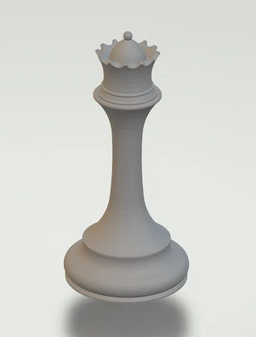 Chess Queen by pelayozmp | Download free STL model | Printables.com