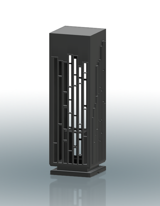 MONOLITH TOWER LANTERN by Forgia_3D_lab | Printables Store